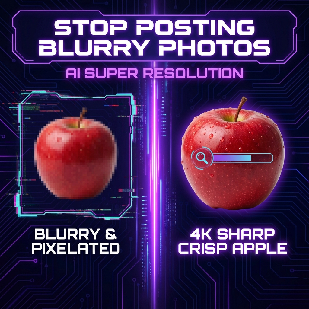 Free AI Image Upscaler (2x/4x) (2026) | Secure | RapidDocTools| High ...