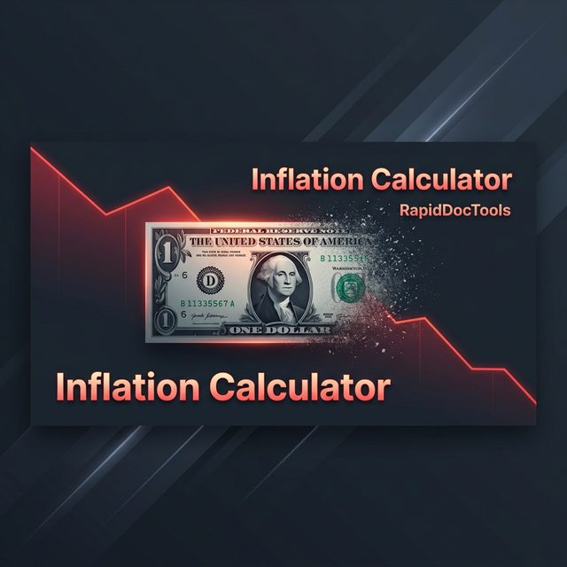 Advanced USA Inflation Calculator: Track Dollar Purchasing Power (1913 ...