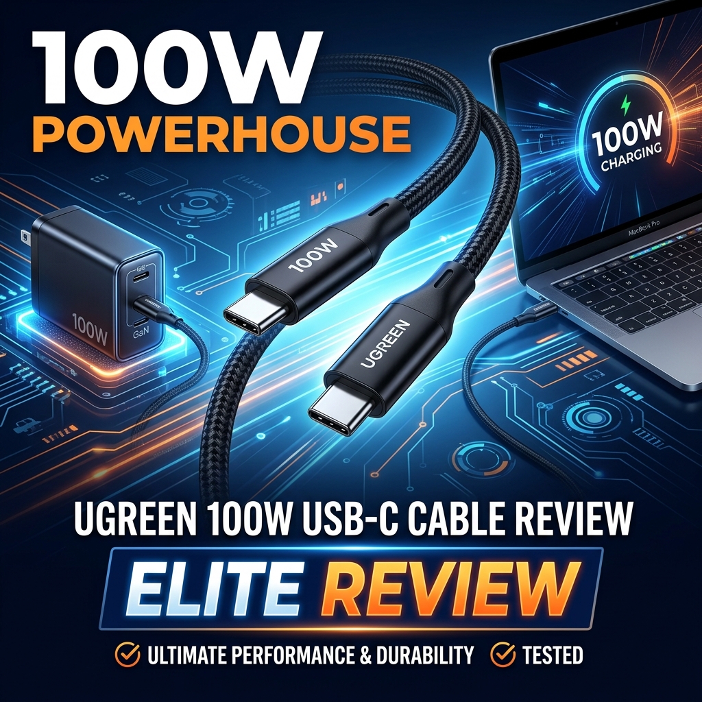 UGREEN 100W USB-C Cable Review 2026 | RapidDocTools | RapidDocTools